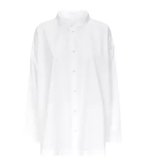 Eskandar A-line Stand-collar Shirt