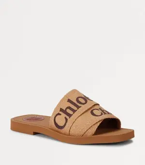 Chloé Woody Mules - Beige
