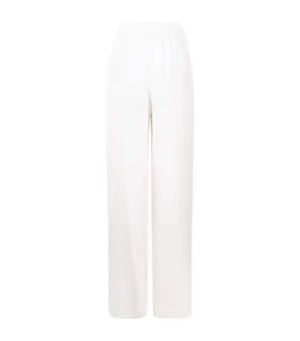Eskandar Wide-leg Silk Trousers