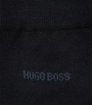 BOSS George Flat Knit Socks - Navy
