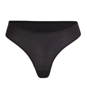 SKIMS Fits Everybody Cheeky Thong - Black