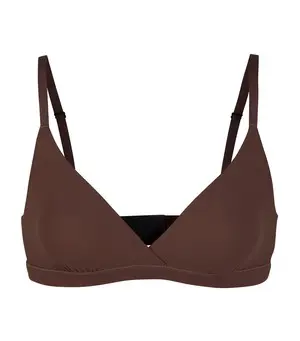 SKIMS Fits Everybody Triangle Bralette - Brown