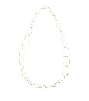 Pomellato Hoop Chain Necklace - Rose Gold