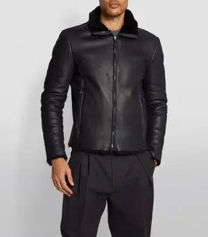Giorgio Armani Shearling Jacket
