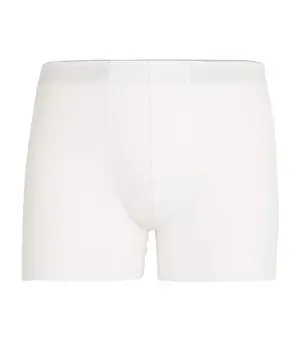 Hanro Cotton Superior Boxer Briefs - White