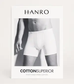 Hanro Cotton Superior Boxer Briefs - White