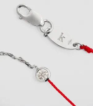 REDLINE White Gold And Diamond Pure Double Bracelet
