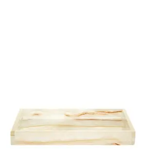 LABRAZEL Ambarino Onyx Tray - Ivory