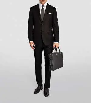 Canali Wool 2-piece Suit - Black