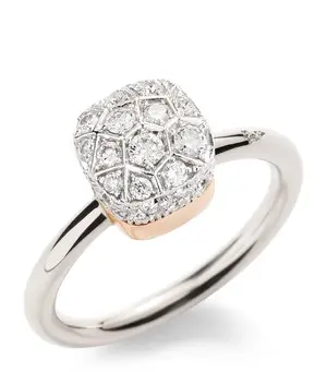 Pomellato Nudo Solitaire Ring - White