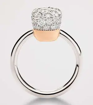 Pomellato Nudo Solitaire Ring - White