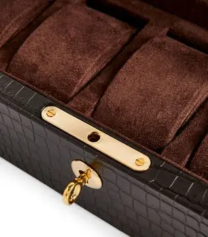 RAPPORT LONDON Leather Brompton 5 Watch Box