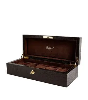 RAPPORT LONDON Leather Brompton 5 Watch Box