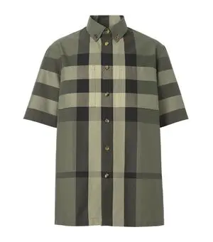 Burberry Check Short-sleeved Shirt