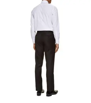 Brioni Tailored Wool Trousers - Black