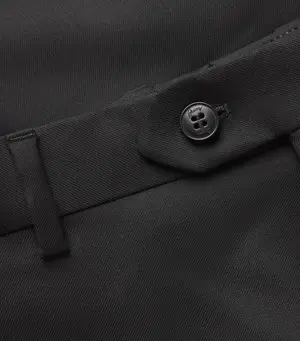 Brioni Tailored Wool Trousers - Black