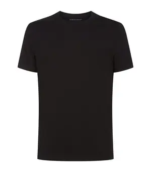 Derek Rose Basel Lounge T-shirt - Black