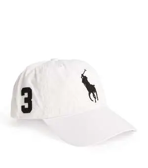 Polo Ralph Lauren Cotton Baseball Cap - White