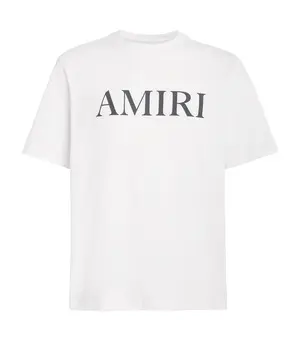 Amiri Cotton Logo T-shirt - White