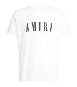 Amiri Cotton Logo T-shirt - White