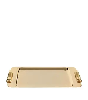 ZODIAC Cylinder -plated Tray - Gold
