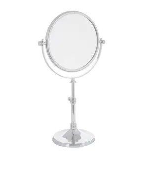 ZODIAC Double Sided Table Mirror - Silver