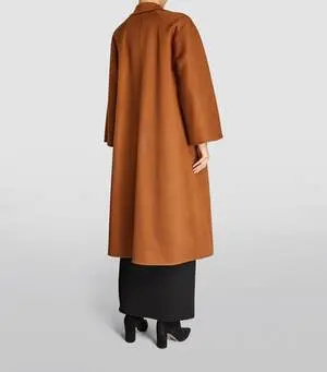 Max Mara Cashmere Wrap Coat - Brown
