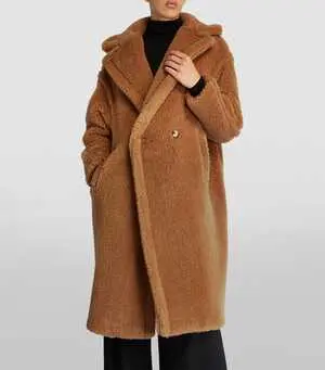 Max Mara Teddy Bear Icon Coat - Beige