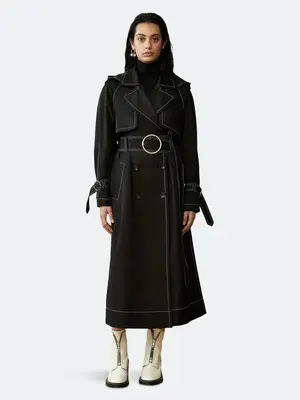 Caalo Sustainable Water-resistant Trench Coat