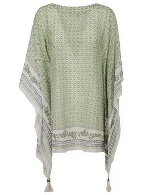Tory Burch Printed Beach Caftan