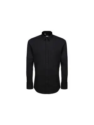 Dolce & Gabbana Classic Italian Collar Cotton Shirt Nero