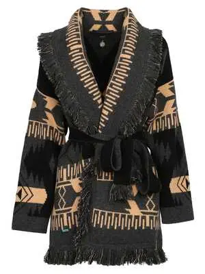 Alanui Intarsia Cardigan