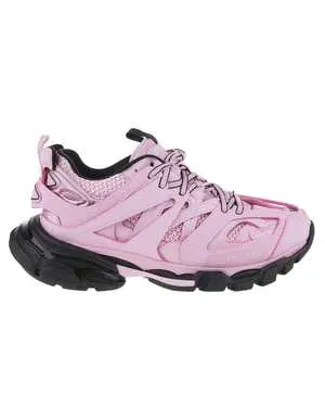 Balenciaga Pink And Black Track Sneakers