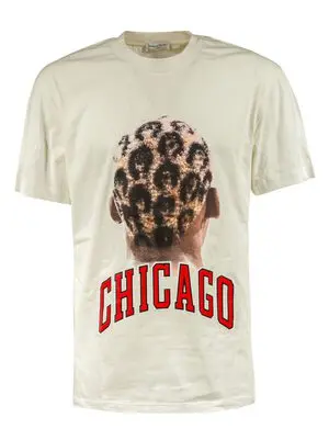 IH NOM UH NIT Dennis Rodman T-shirt Cream/multicolor
