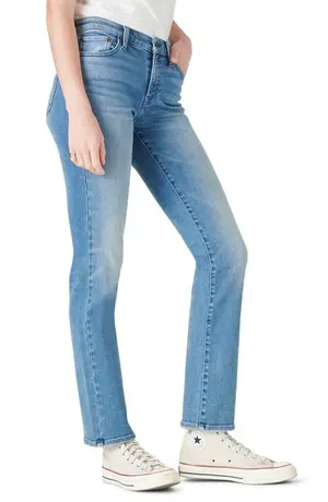 Lucky Brand Sweet Mid-rise Straight-leg Jeans