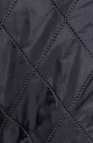 Barbour Fleece Lined Quilted Cavalry Jacket - Navy