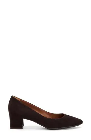 Aquatalia Pasha Weatherproof Pump - Espresso/suede