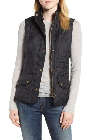 Barbour Embroidered Vests For Women