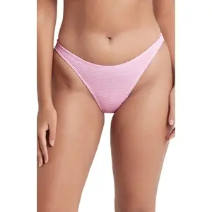 Bond Eye The Scene Rib Bikini Bottoms Baby Pink