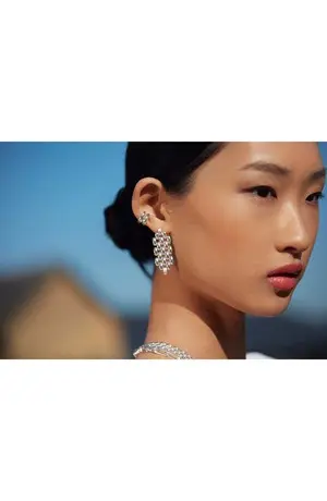 Monica Vinader Heirloom Chain Cocktail Drop Earrings