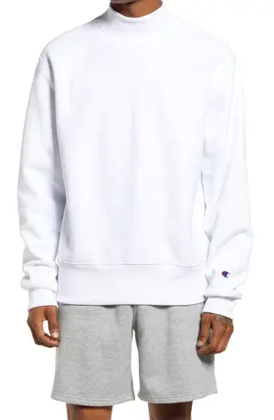 Champion Reverse Weave Mock Neck Sweatshirt