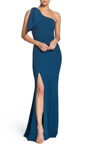 Dress The Population Plain Evening Dresses