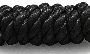 DEGS & SAL Knotted Rope Bracelet - Black