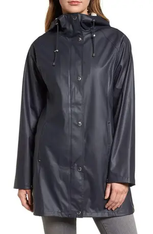 ILSE JACOBSEN Raincoat - Dark Indigo