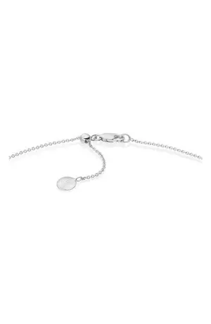 Monica Vinader Fine Chain Link Necklace - Silver
