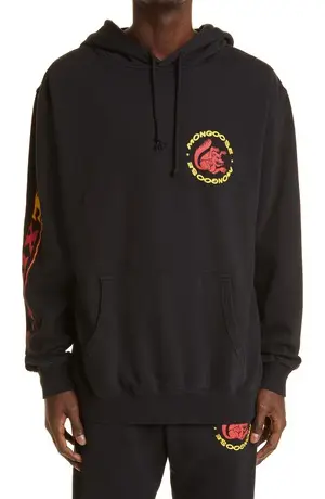 OUR LEGENDS Mongoose Logo Graphic Hoodie