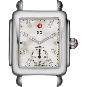 Michele Deco 16 Diamond Dial Watch Head