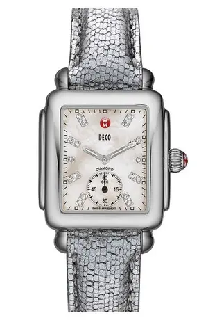 Michele Deco 16 Diamond Dial Watch Head