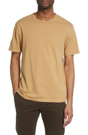 Vince Solid T-shirt New Camel