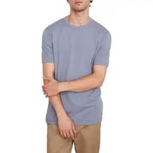 Vince Solid T-shirt Pebble Blue